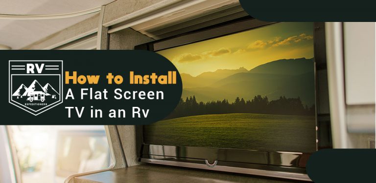 How To Install A Flat Screen TV In Your RV - RV Expeditioners